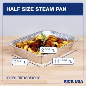 RICK USA Aluminum Half Pans