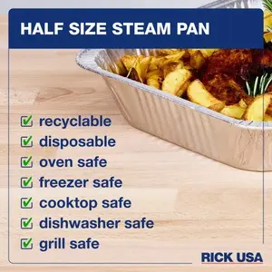 RICK USA Aluminum Half Pans