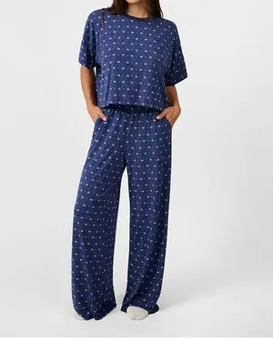 WeWoreWhat Wide Leg Sleep Pant