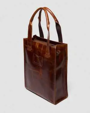 Dr. Martens Leather Tote Bag - Tan