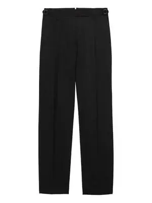 Prada Wool Trousers - Black