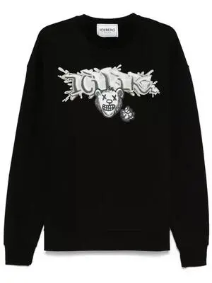 Iceberg Logo-print Sweatshirt