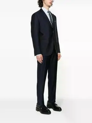Boglioli Interlock-twill Virgin-wool Suit