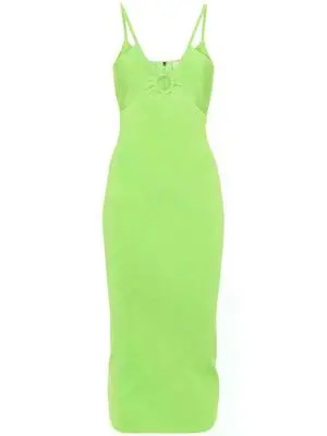 Michael Kors Cut-out Sleeveless Midi Dress