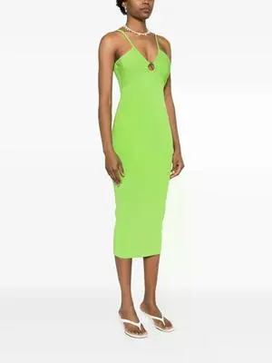 Michael Kors Cut-out Sleeveless Midi Dress