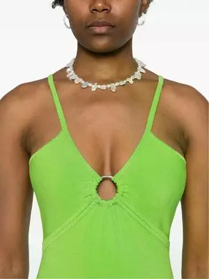 Michael Kors Cut-out Sleeveless Midi Dress