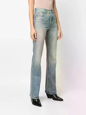 Amiri High-waist Bootcut Jeans