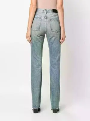 Amiri High-waist Bootcut Jeans