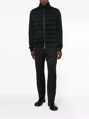 Herno Funnel-neck Padded Jacket - Blue