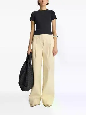 A.L.C. Paloma Ribbed Cotton T-shirt