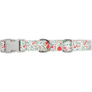 FRINGE STUDIO Ditsy Floral Dog Collar - Green