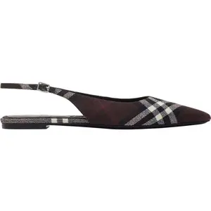 Burberry Slingback Flats For Women
