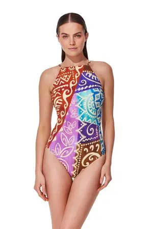 GOTTEX Ashanti High Neck One-piece - Multi