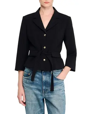 Sandro Belted Jackets For Women