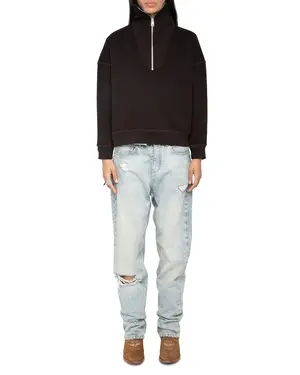 Zadig&Voltaire Maya Pmo Incrustation Sweatshirt