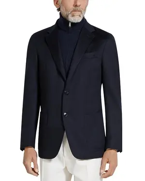 Zegna Single Breasted Coats For Men