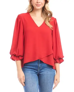 Karen Kane Frill Blouses