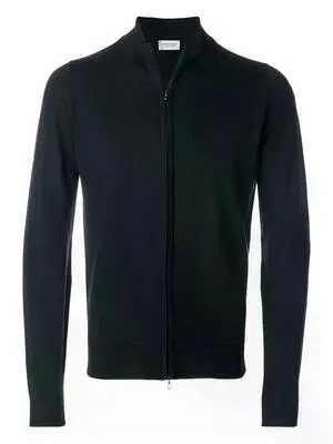 John Smedley High-neck Zip Cardigan