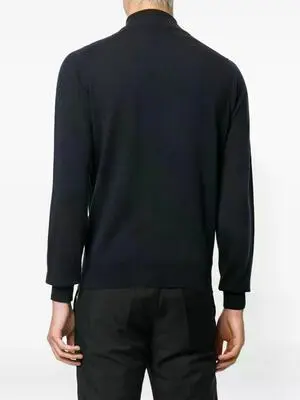 John Smedley High-neck Zip Cardigan