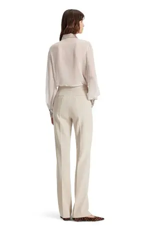 THEO THE LABEL Daphne High-waist Straight Leg Pants