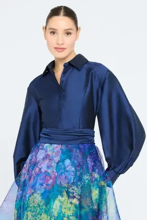 Theia Mary Shirt Dress