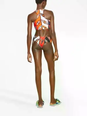 Emilio Pucci Graphic-print Bikini Bottom