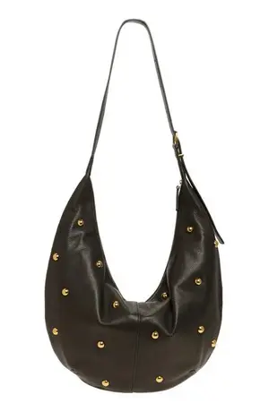 Madewell The Essential Curve Leather Shoulder Bag