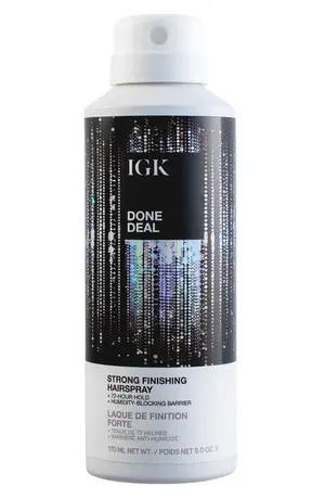 IGK Done Deal Strong Hold Hairspray - No Color