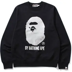BAPE Foil Crewneck Sweatshirt Black/silver