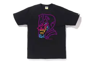 A BATHING APE Neon Sign General Tee Shirt
