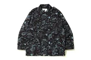 A BATHING APE Space Camo Military Jacket