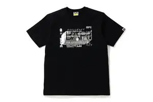 BAPE 27th Anniversary Foil Tee Shirt - Black