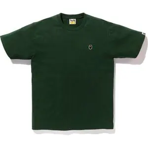 BAPE Ape Head One Point Tee Shirt Green