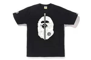 A BATHING APE City Camo 2nd Ape Tee Shirt Black/white
