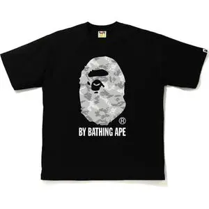 BAPE Digital Camo By Bathing Ape Relaxed Tee Shirt Black/gray
