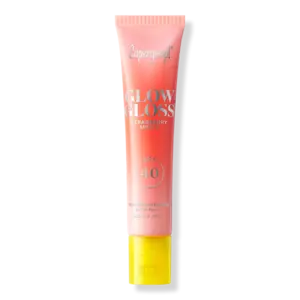 Supergoop!® Glow Gloss Spf 40 Lip Balm With Peptides & Shea Butter - Strawberry Spritz