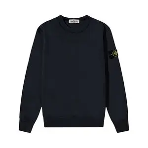 Stone Island Garment Dyed Classic Sweatshirt - Blue