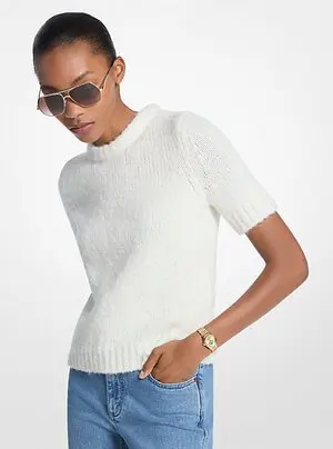 Michael Kors Short Sleeve Sweaters For Women