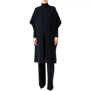 Akris Reversible Double Face Cashmere Cape