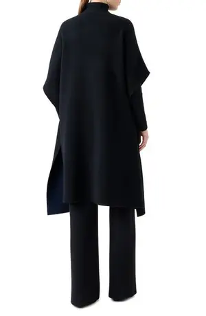 Akris Reversible Double Face Cashmere Cape