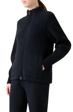 Akris Cashmere Bouclé Sweater Jacket
