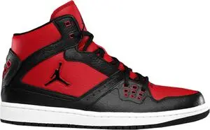 JORDAN 1 Flight High-top Sneakers - Black/varsity Red/white
