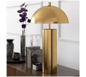 HUDSON&CANAL York Table Lamp With Metal Shade - One-color