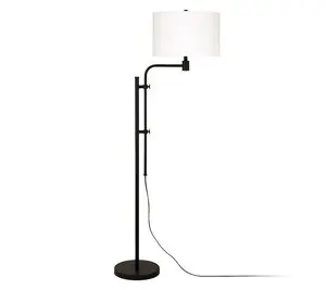HUDSON&CANAL Polly Height-adjustable Floor Lamp