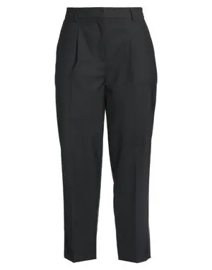 SEMICOUTURE Tapered High Waisted Pants - Black