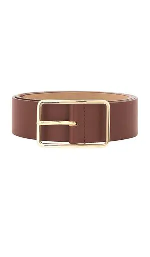 B-low The Belt Milla Leather Belt With Gold-tone Buckle - Brown