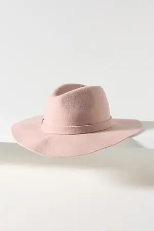 San Diego Hat Wool Rancher Hat - Blush Pink