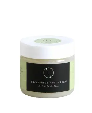 LIZUSH Shea Butter Foot Cream - Eucalyptus