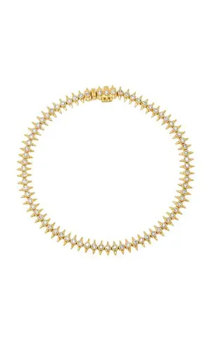 SIG WARD Orbis 14k Yellow Diamond Tennis Bracelet