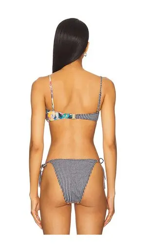 YELLOW THE LABEL Lane Bikini Top